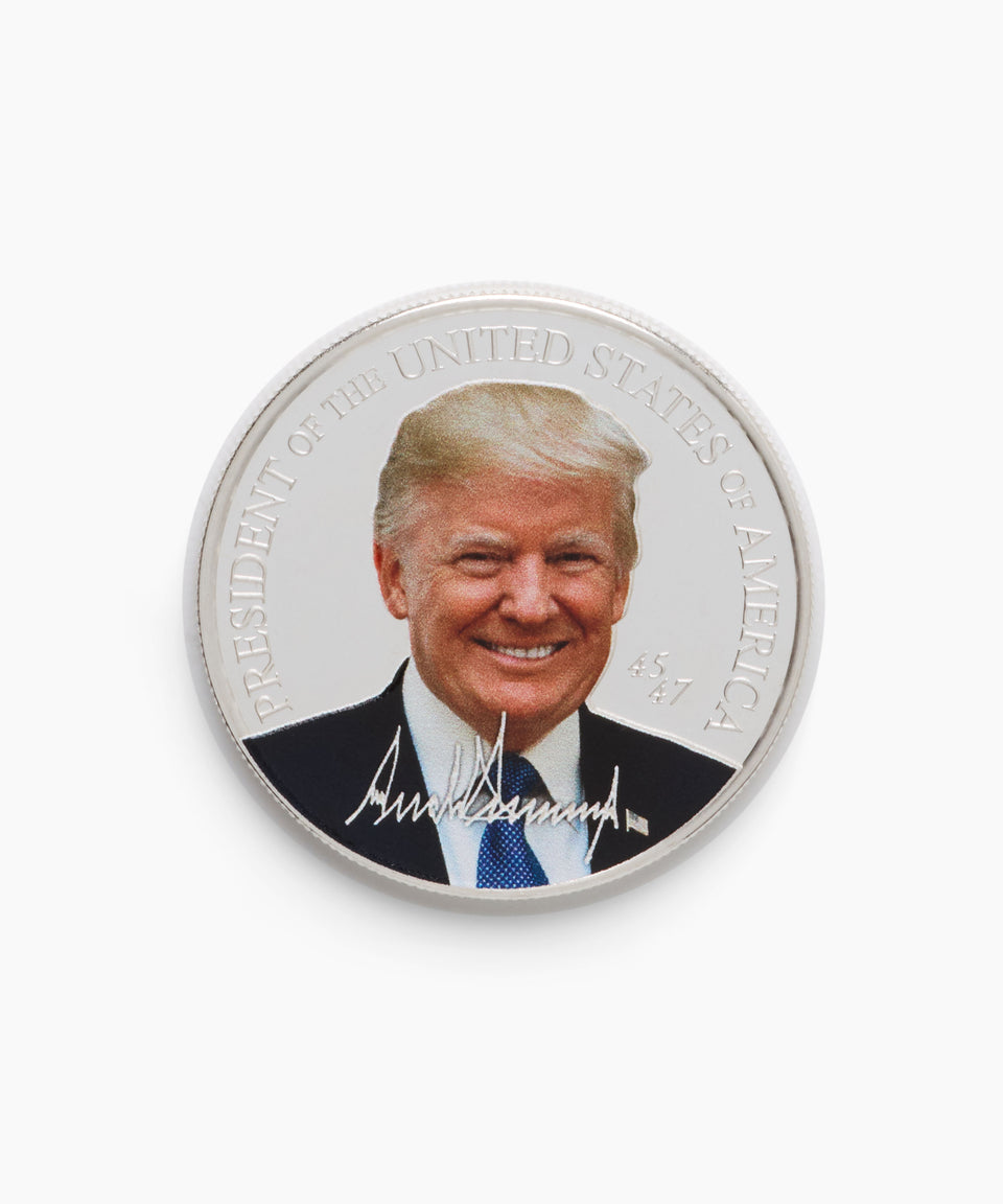 The Signature Portrait Silver Coin – Trump Coins