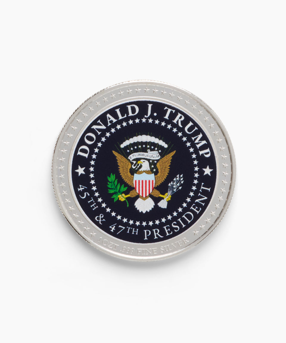 The Signature Portrait Silver Coin – Trump Coins