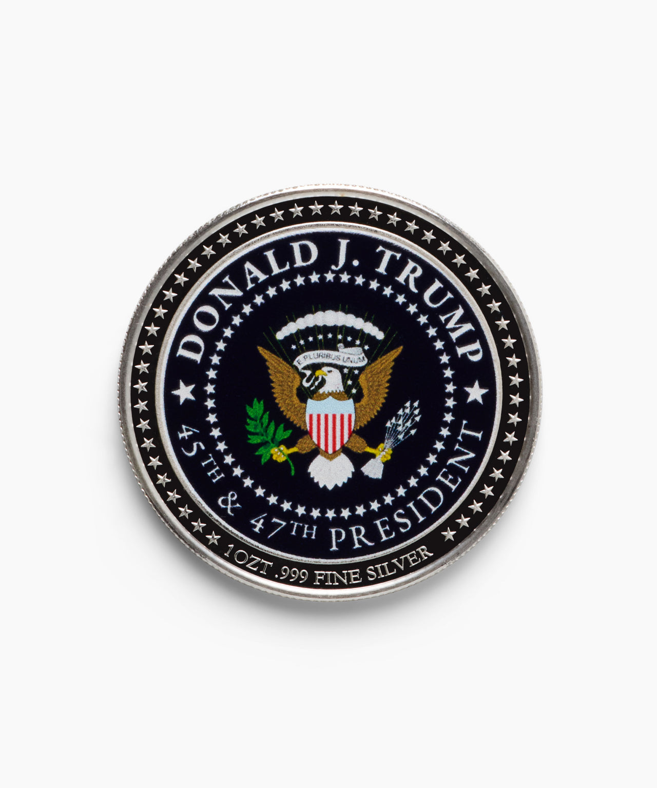 The Signature Portrait Silver Coin – Trump Coins