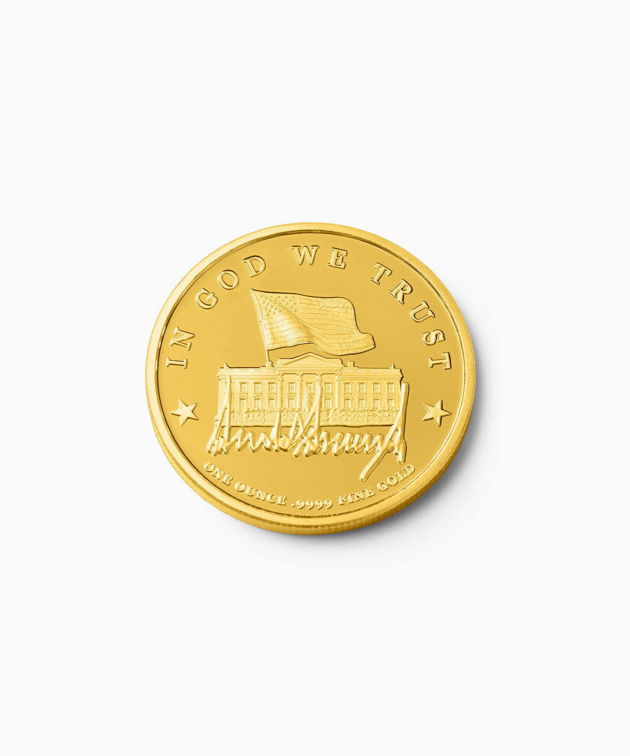 President Trump First Edition Gold Medallion (Certified) – Trump Coins