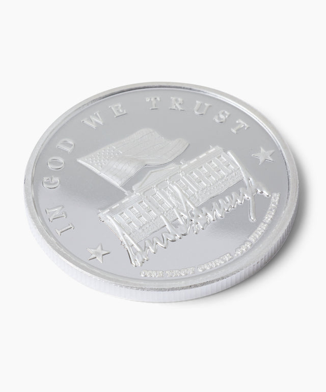 President Trump First Edition Silver Medallion – Trump Coins