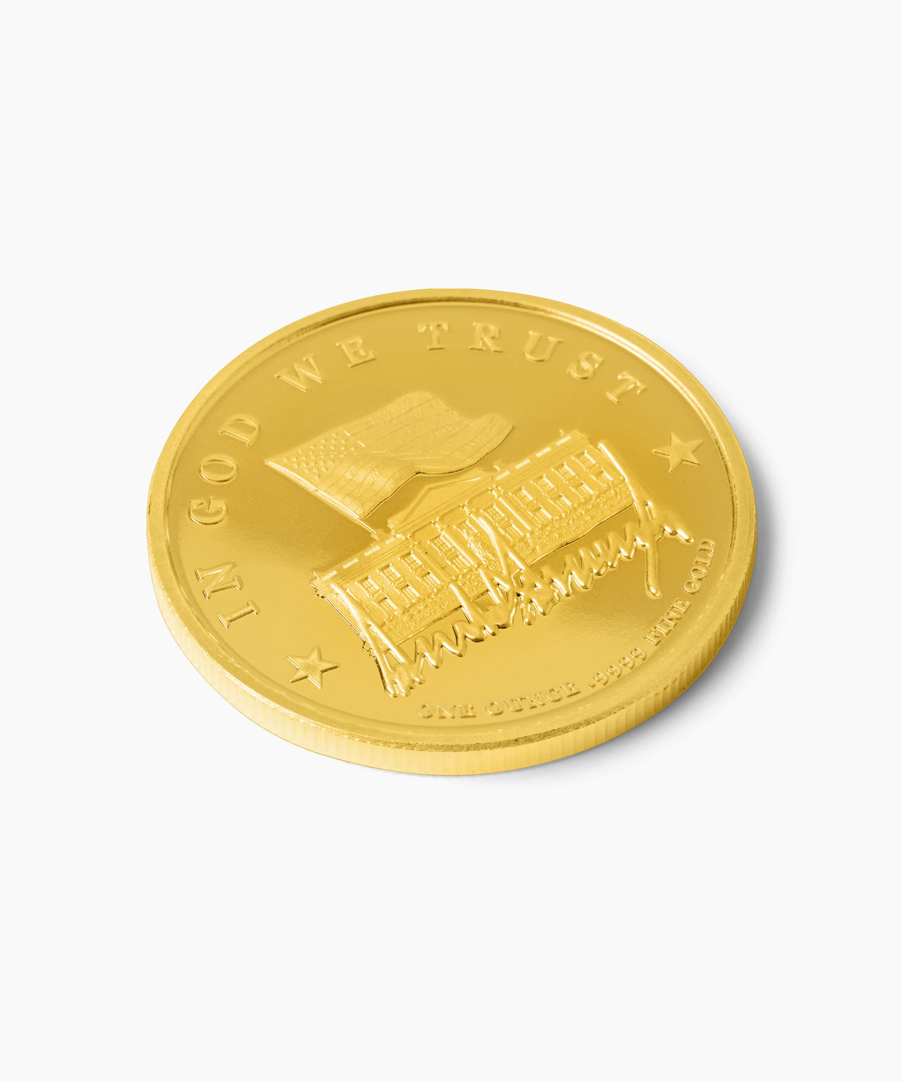 President Trump First Edition Gold Medallion (Certified) – Trump Coins