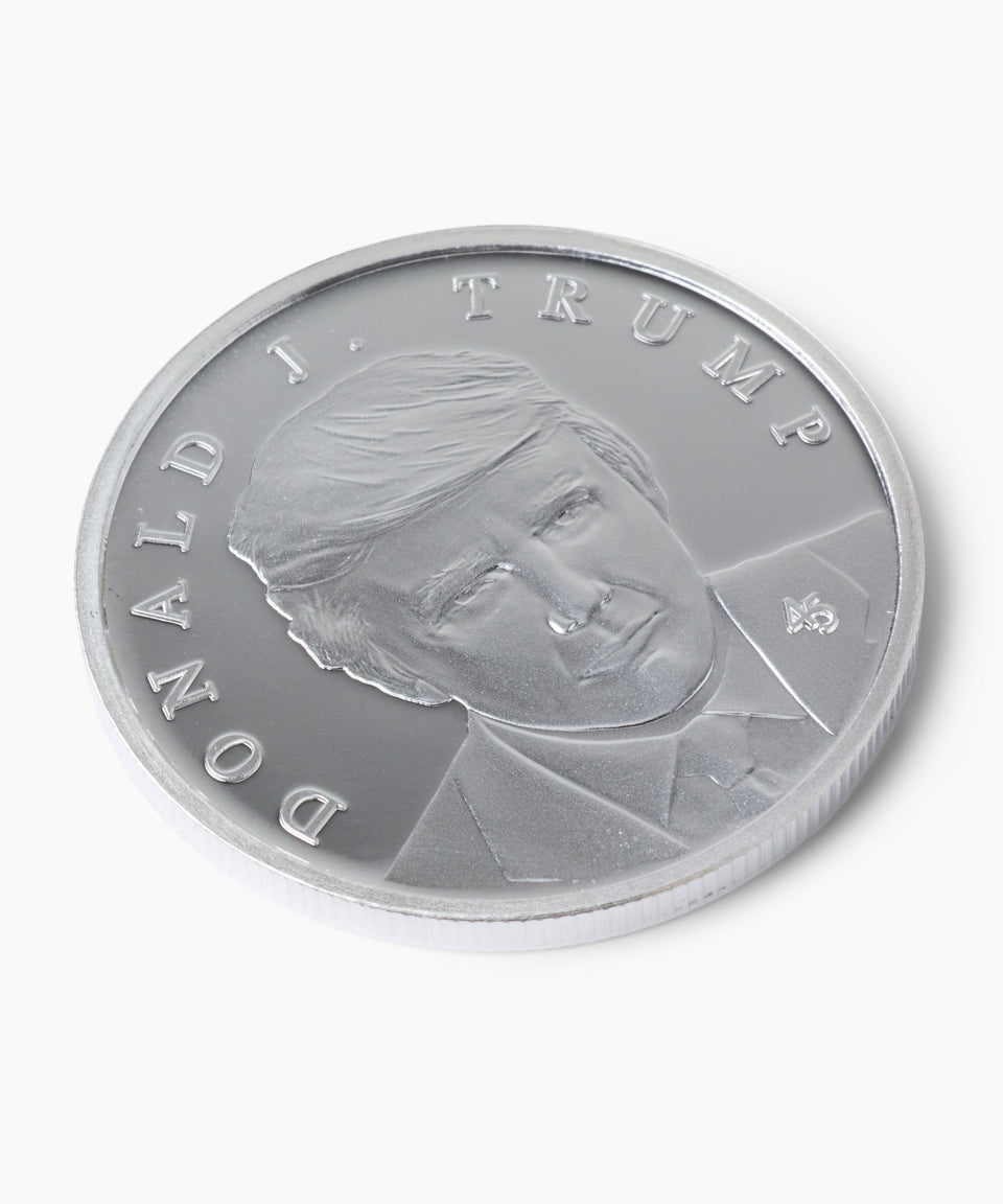 President Trump First Edition Silver Medallion (Certified) – Trump Coins