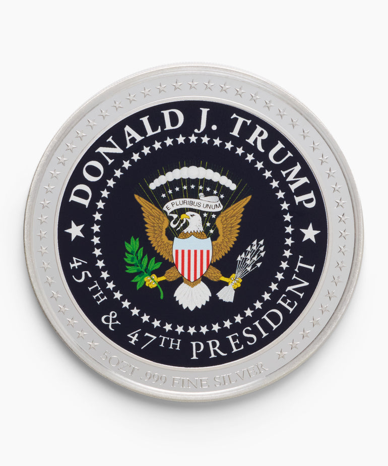 The Signature Portrait Silver Coin – Trump Coins
