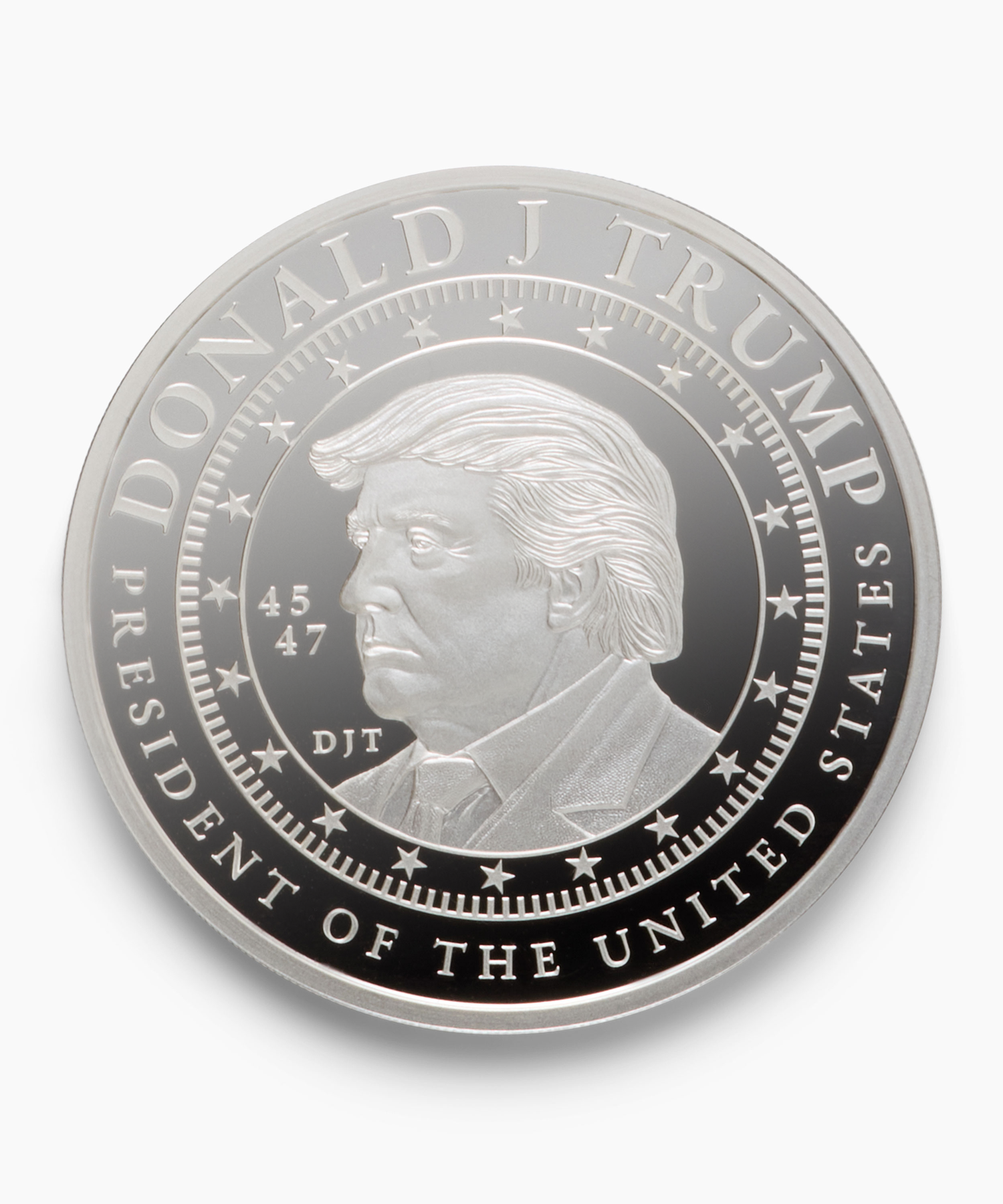 5oz President Trump Second Edition Silver Medallion – Trump Coins
