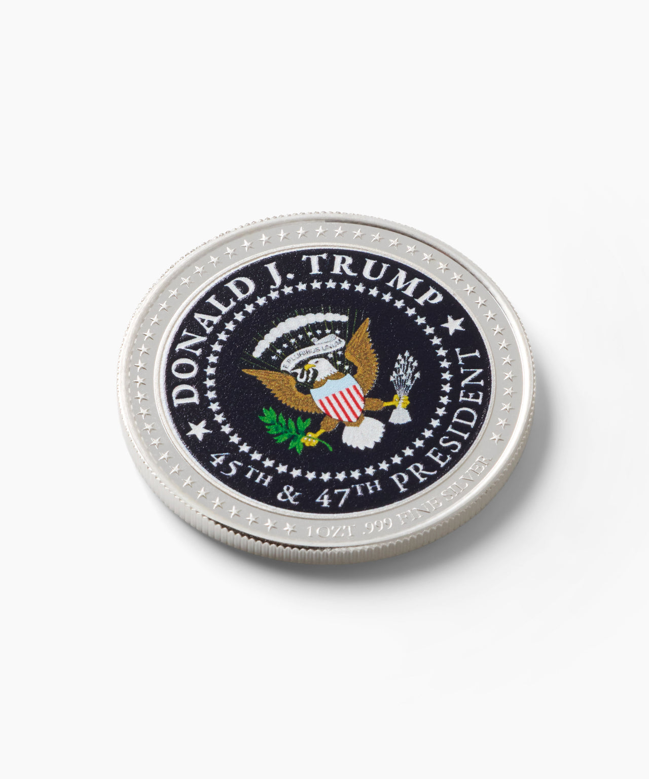 The Signature Portrait Silver Coin – Trump Coins