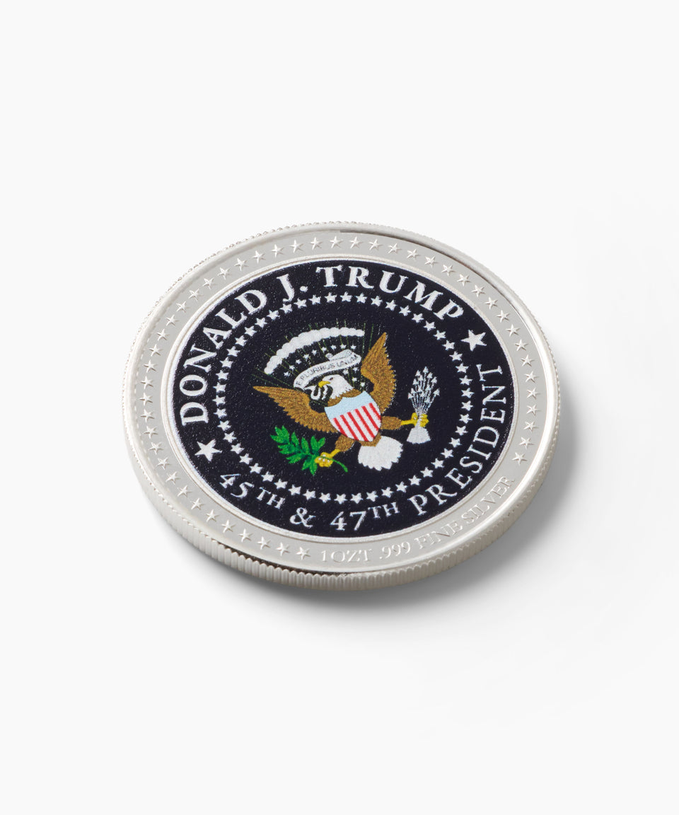 The Signature Portrait Silver Coin – Trump Coins