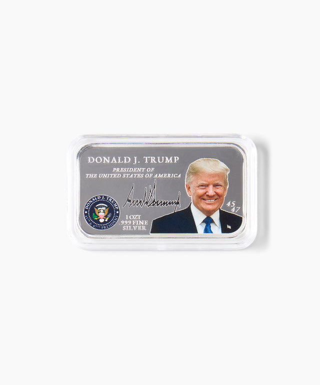 Presidential Silver Bar – Trump Coins