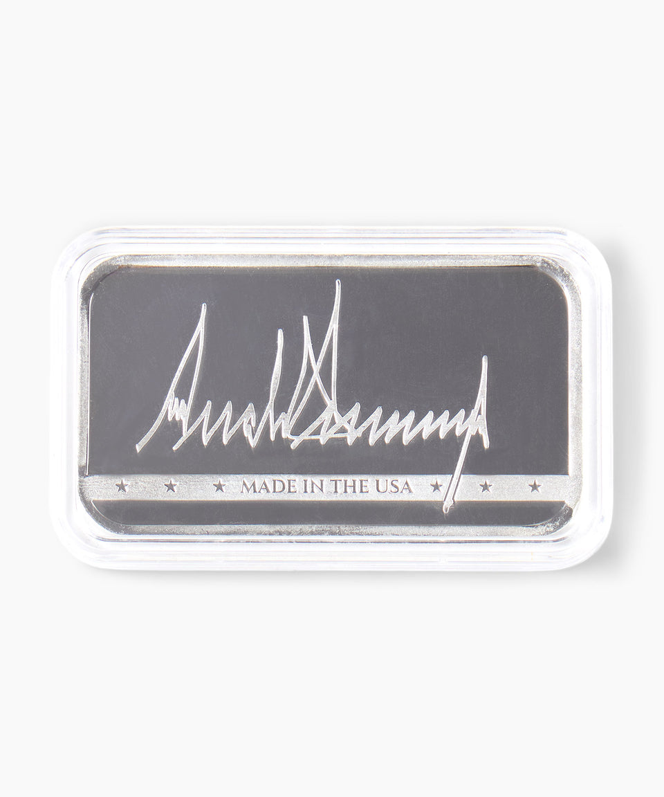 Presidential Silver Bar – Trump Coins