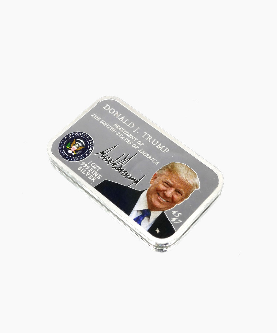 Presidential Silver Bar – Trump Coins