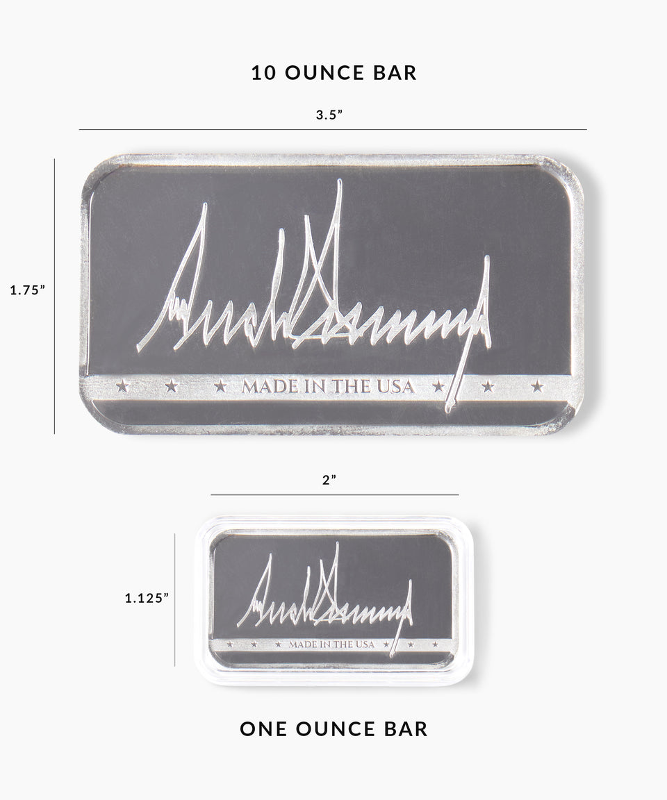 Presidential Silver Bar – Trump Coins